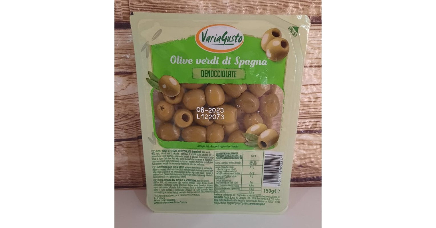 OLÍVABOGYÓ, KONZERVEK Varia Gusto Olive Verdi di Spagna - Zöld ...