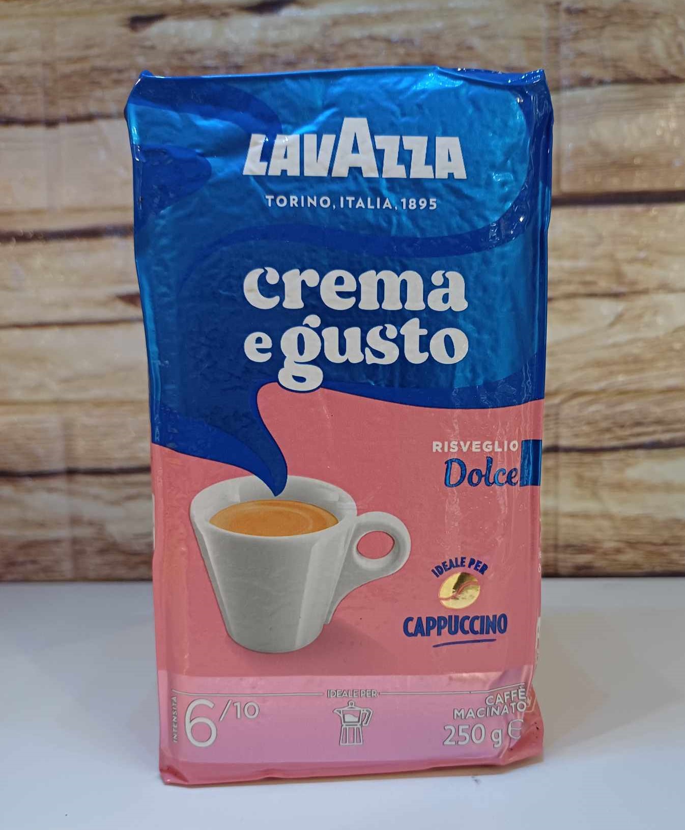 KÁVÉ Lavazza Crema e Gusto Dolce 250g - Őrölt kávé